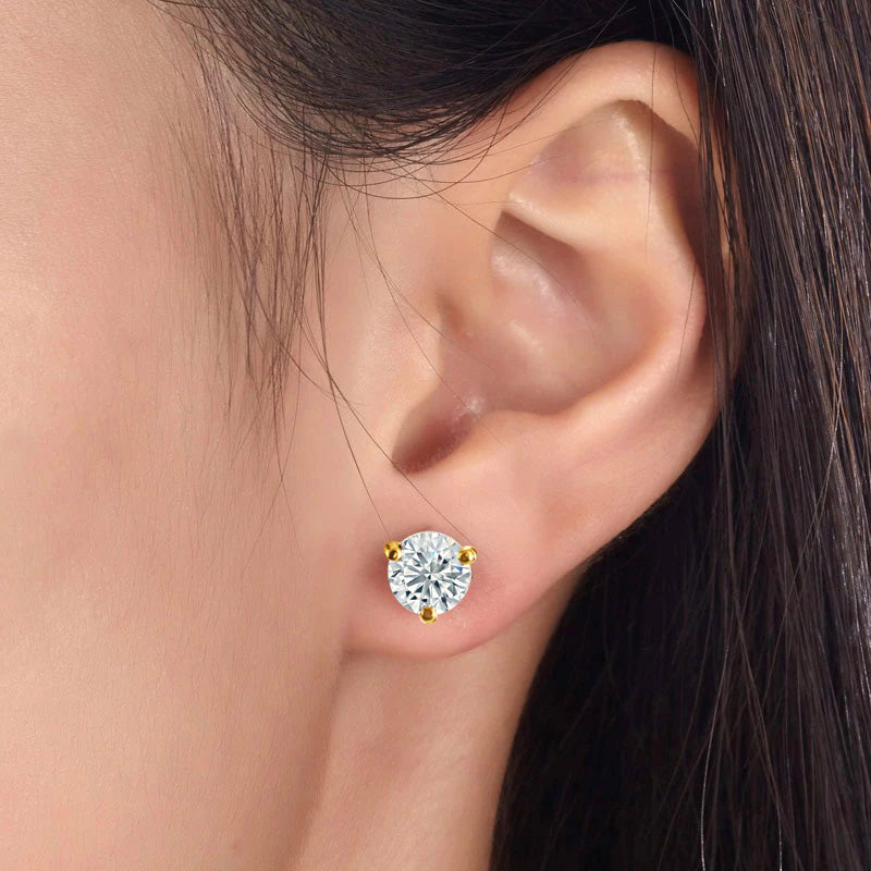 1 ct vvs diamond earrings store